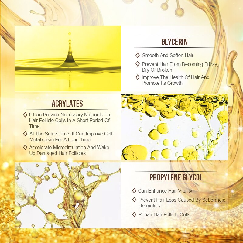 Purc Natural Hair Growth Oil Thickener Essence Anti Hairs Loss Care